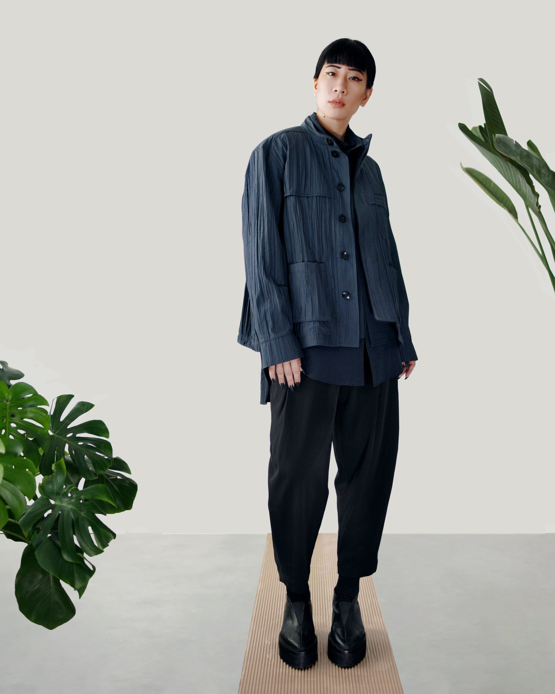 ROSEN-STORE.COM | The Wilhelm Trousers | Micro-Faille Cotton – ROSEN ...