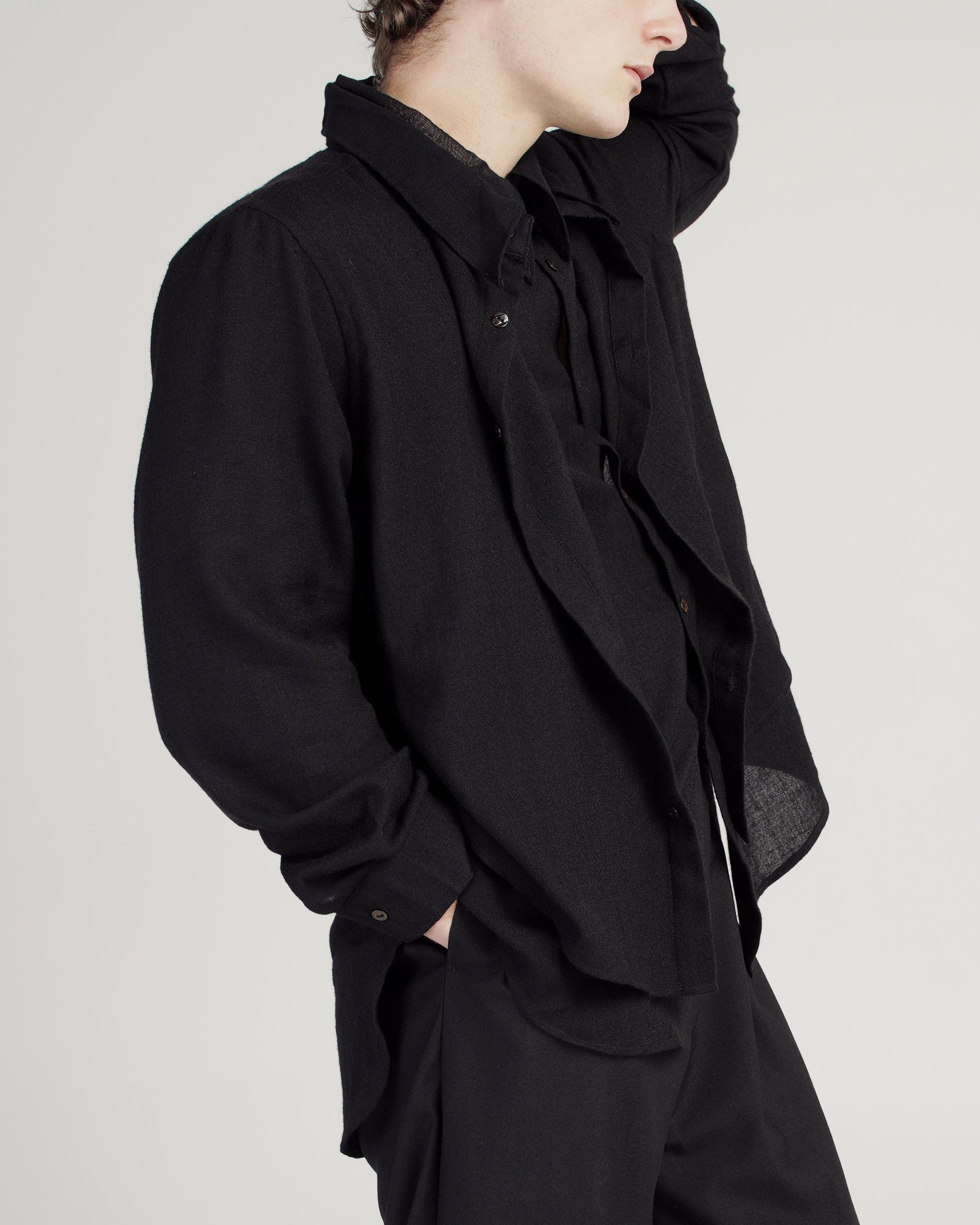 ROSEN Classics Online Store | Oliver Shirt | Wool Gauze – ROSEN | ROSEN-X